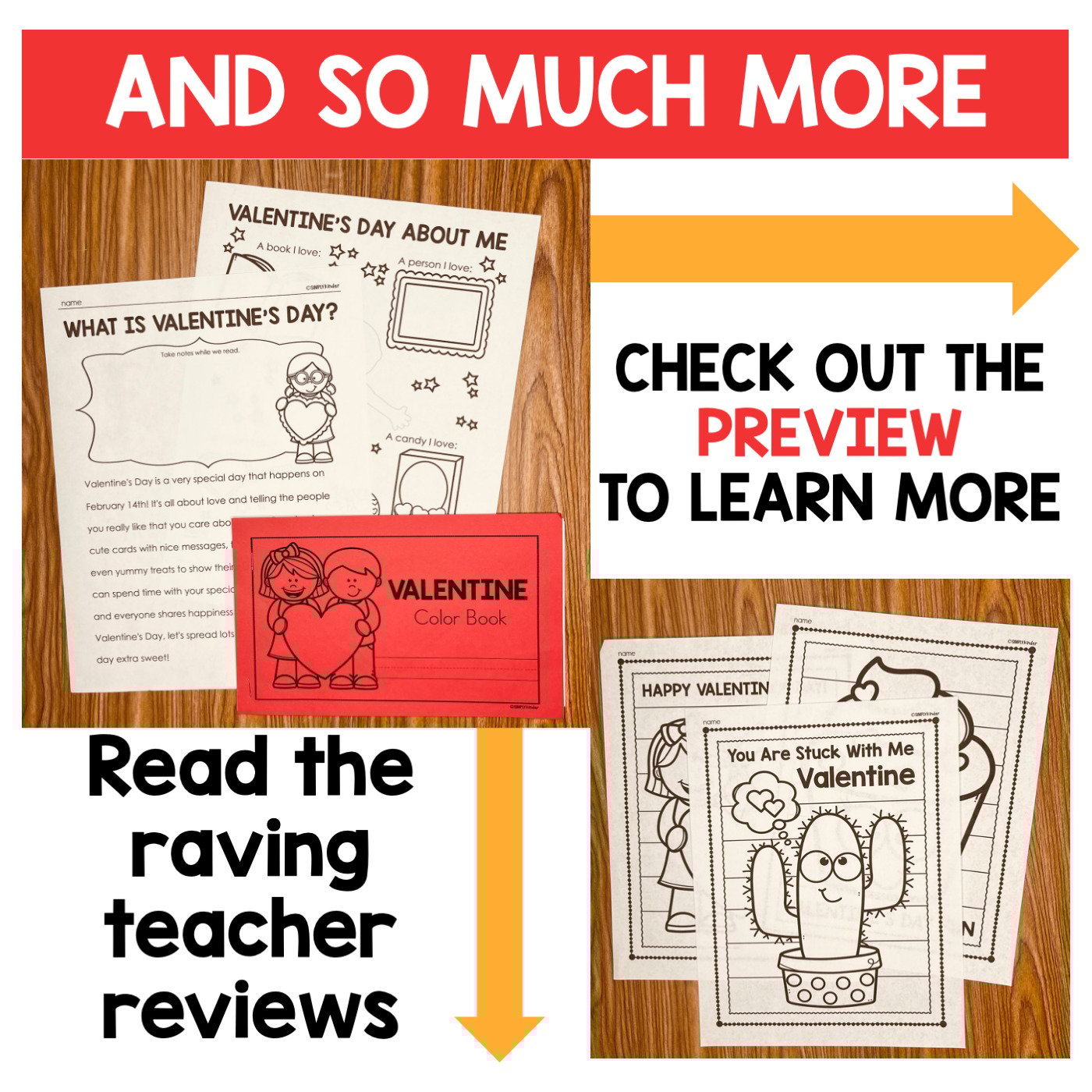 Valentines Day Activities Kindergarten, Craft, Writing, Literacy, Math ...