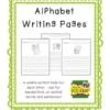 Writing Prompt Picture Pages - Alphabet - Simply Kinder