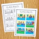 Editable Classroom Rules | Classroom Rules Activities | Class Rules ...