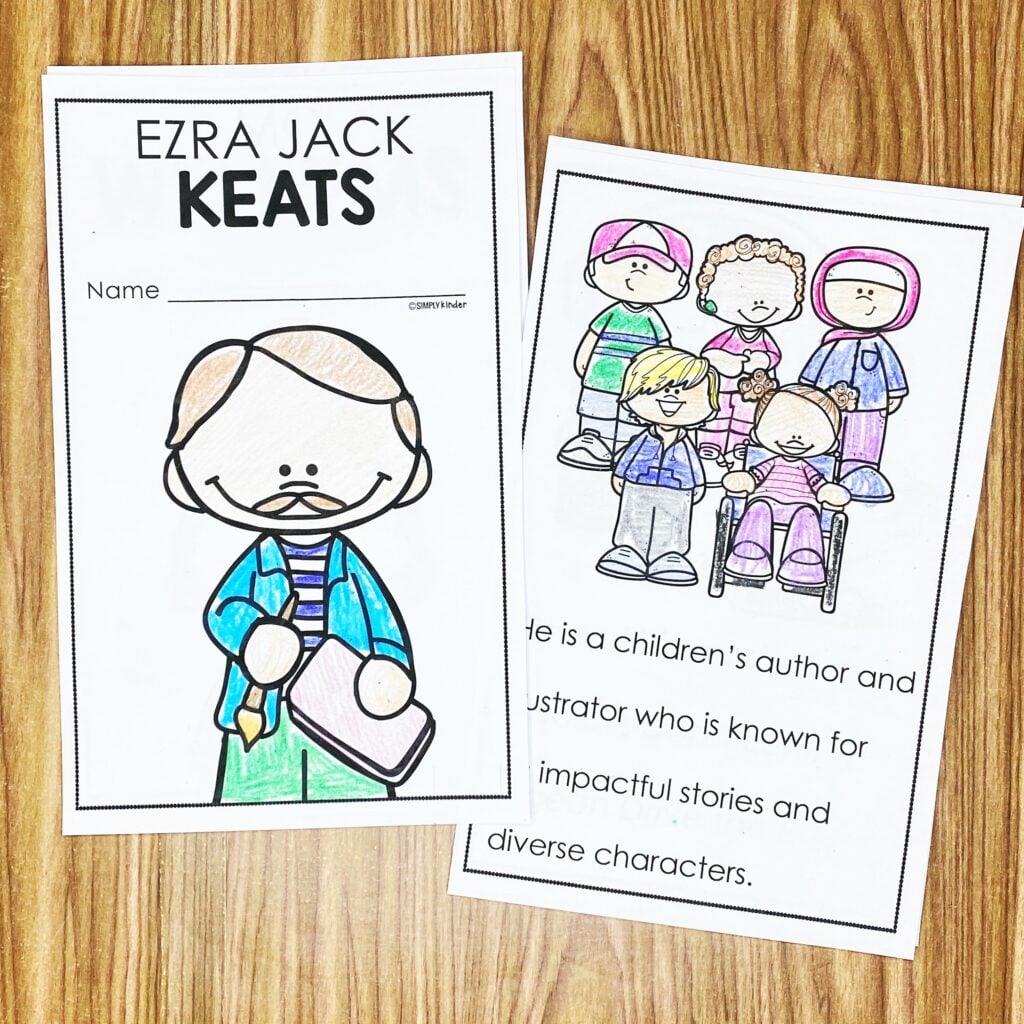 Reading Week Activities, Authors Easy Readers & Comprehension Packet ...