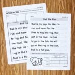 Short U Fluency Passages Kindergarten - Simply Kinder