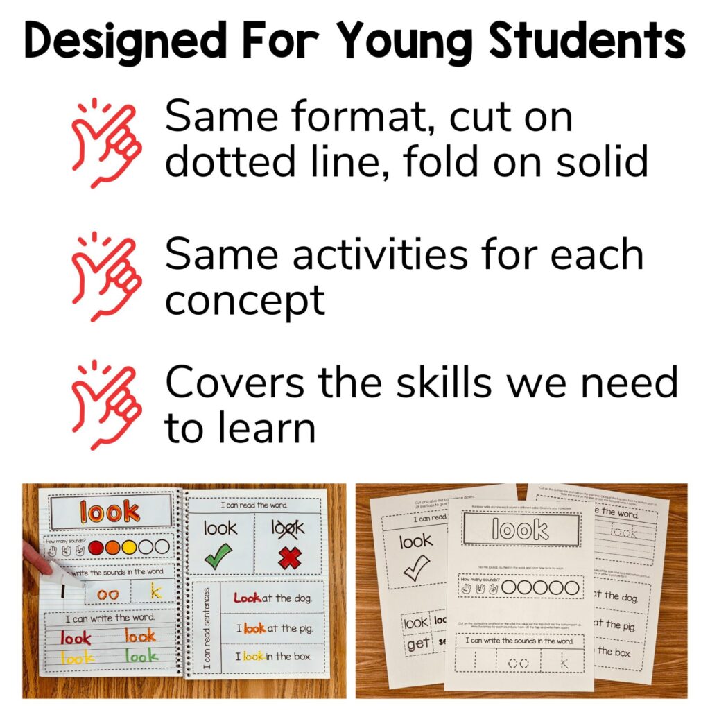 Sight Word Interactive Notebook - Fry 51-100 - Simply Kinder