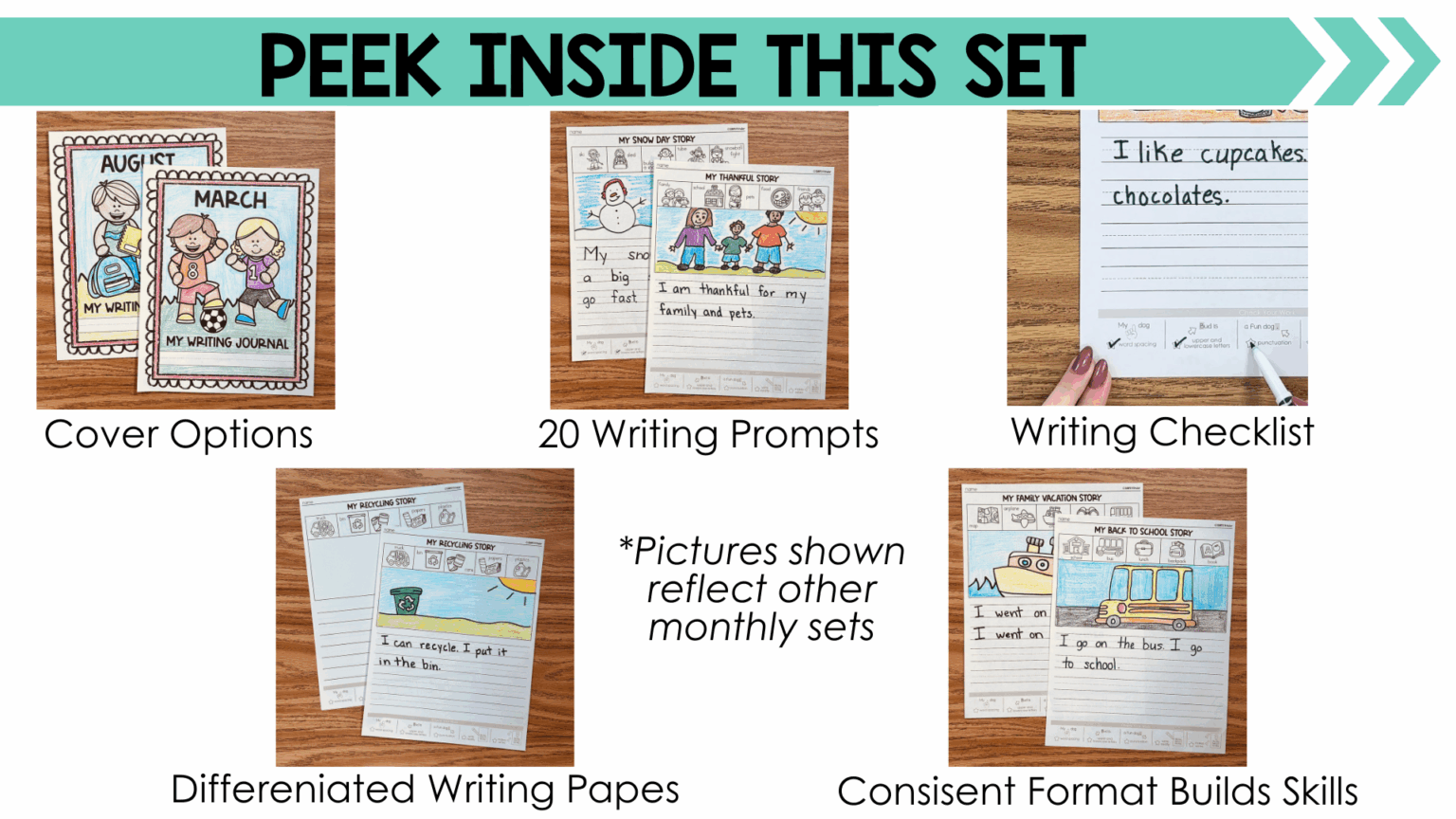 May Writing Prompts, Kindergarten, 1st & 2nd Grade, Vocabulary ...