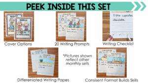 May Writing Prompts, Kindergarten, 1st & 2nd Grade, Vocabulary ...