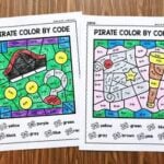 Addition Color By Code (Sums to 20) - Pirate Math - Simply Kinder