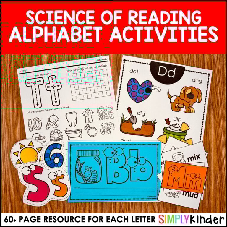 Activities to Teach the Alphabet in Kindergarten - Simply Kinder