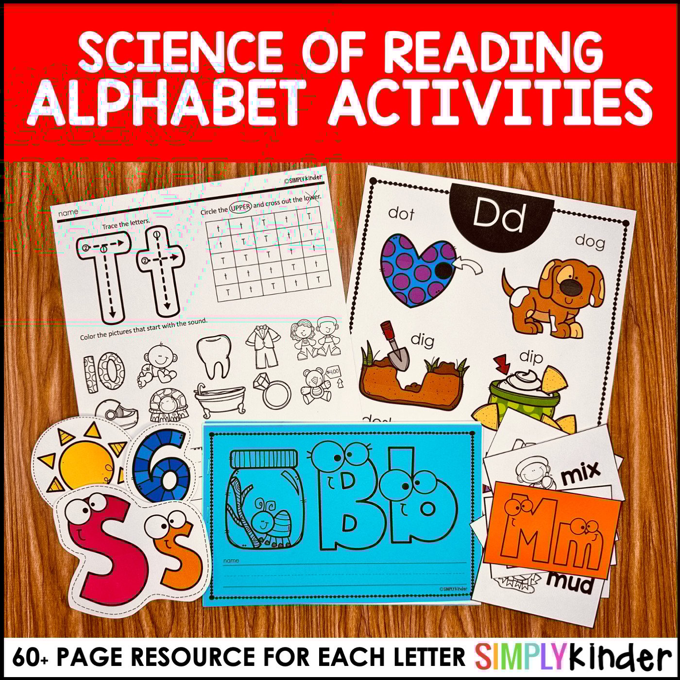 Alphabet Activities Kindergarten Bundle, Science of Reading Aligned ...