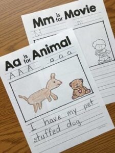 Alphabet Countdown, End of Year Activities, Kindergarten Memory Book ...