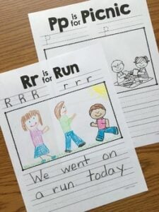 Alphabet Countdown, End of Year Activities, Kindergarten Memory Book ...