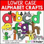 Alphabet Crafts - Lowercase - Simply Kinder