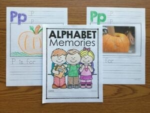 Alphabet Memory Book, Kindergarten Memory Book - Simply Kinder