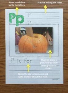 Alphabet Memory Book, Kindergarten Memory Book - Simply Kinder