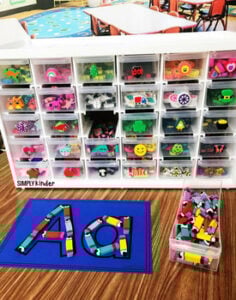 Alphabet Mini Eraser Activity - Letter Mats - Simply Kinder