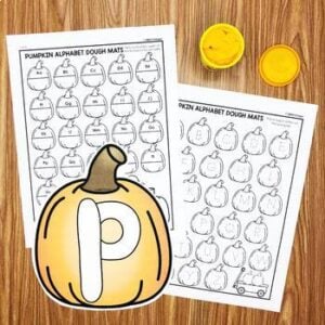Alphabet Playdough Mats - Kindergarten Center - Simply Centers - Simply ...