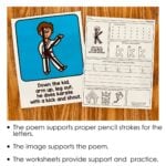 Alphabet Poems & Posters, Alphabet Formation Worksheets, Writing ...