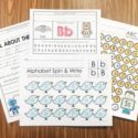 Alphabet Printables Bundle - Simply Kinder