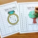 Alphabet Spin-To-Win - Simply Kinder