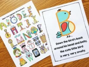 Alphabet Writing Poems BUNDLE - Simply Kinder