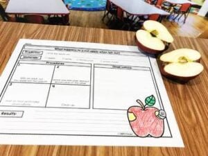 Apples - Easy Apple Science Experiments - Simply Kinder