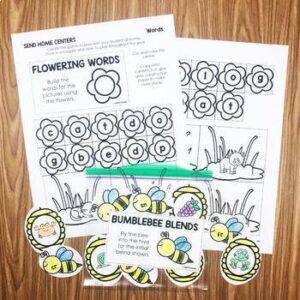 April Send Home Centers - Simply Kinder