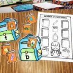 Backpack of Initial Sounds - Kindergarten Center - Simply Centers ...