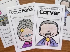 African American Leaders Easy Readers Black History Month Activities ...