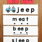 Blending Card Bundle - Short and Long Vowel Blending Cards - Simply Kinder