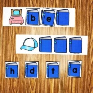 Book CVC Center - Kindergarten Center - Simply Centers - Simply Kinder