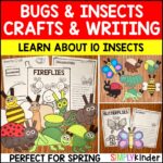 Bugs & Insect Activities, Spring Research Reports Writing & Crafts ...