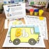 Bus of Initial Sounds - Kindergarten Center - Simply Centers - Simply ...