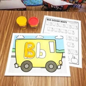 Bus of Initial Sounds - Kindergarten Center - Simply Centers - Simply ...