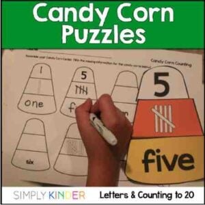 Candy Corn Centers and Games - Simply Kinder