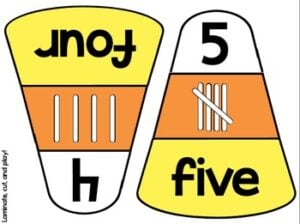 Candy Corn Centers and Games - Simply Kinder