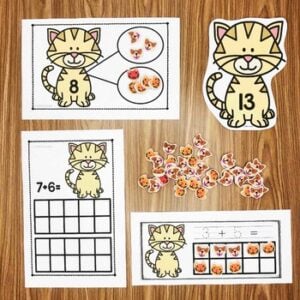 Cat Mini Eraser Activities - Simply Kinder