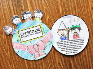 Christmas Around the World Book Kindergarten - Holidays Around the ...