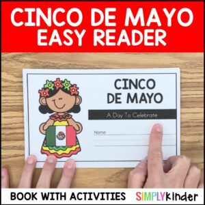 Cinco de Mayo Kindergarten Reading Activity, Nonfiction Reader ...