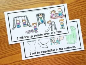 Class Rules Interactive Book - Simply Kinder