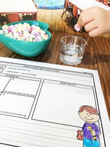 Conversation Hearts Science - Valentine's Day STEM - Simply Kinder