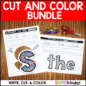 Cut and Color Bundle - Simply Kinder
