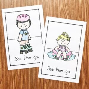Decodable Books - Set 2 Decodables - Simply Kinder