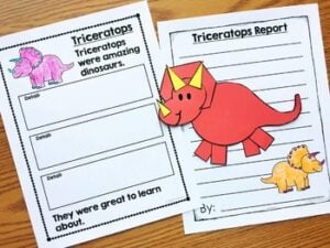 Dinosaur Activities Kindergarten - Research - Simply Kinder