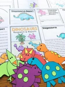 Dinosaur Activities Kindergarten - Research - Simply Kinder