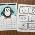 Editable Directed Drawing Calendar 2025 2026 - Simply Kinder
