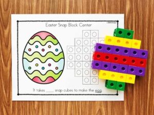Easter Snap Block Center - Simply Kinder