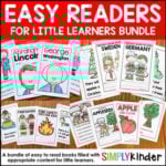 Easy Readers for Kindergarten, Nonfiction, Informational Books ...
