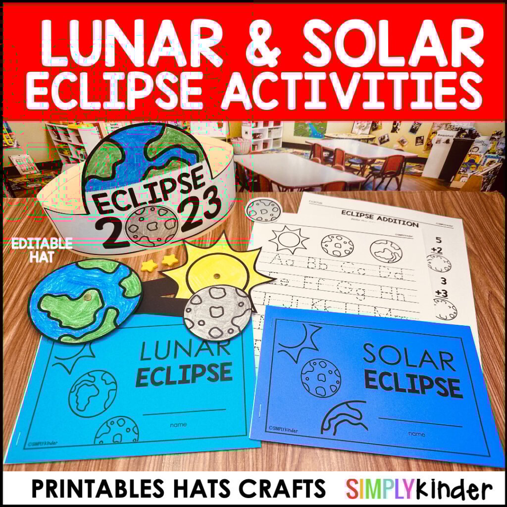 Eclipse Activities | Lunar Eclipse & Solar Eclipse | Solar and Lunar ...