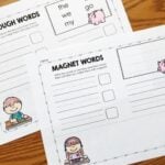 Editable Word Work Printables for Any List - Simply Kinder