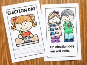 Election Kindergarten - Readers for Kindergarten, Preschool, and First ...