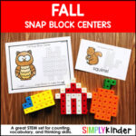 Fall Snap Block Center - Simply Kinder