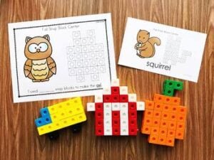 Fall Snap Block Center - Simply Kinder